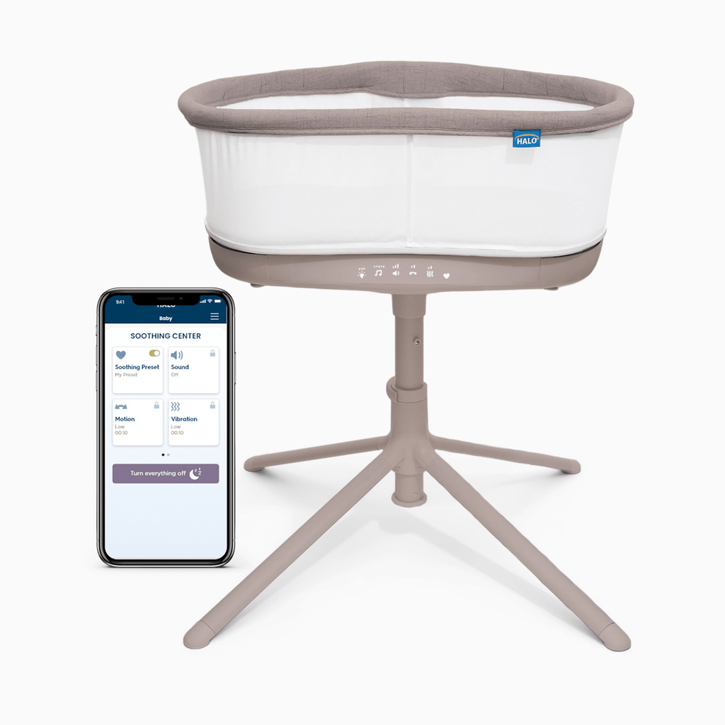 Smart Bassinet Halo Bassinest® Connected Swivel Sleeper 30 Warm Gray