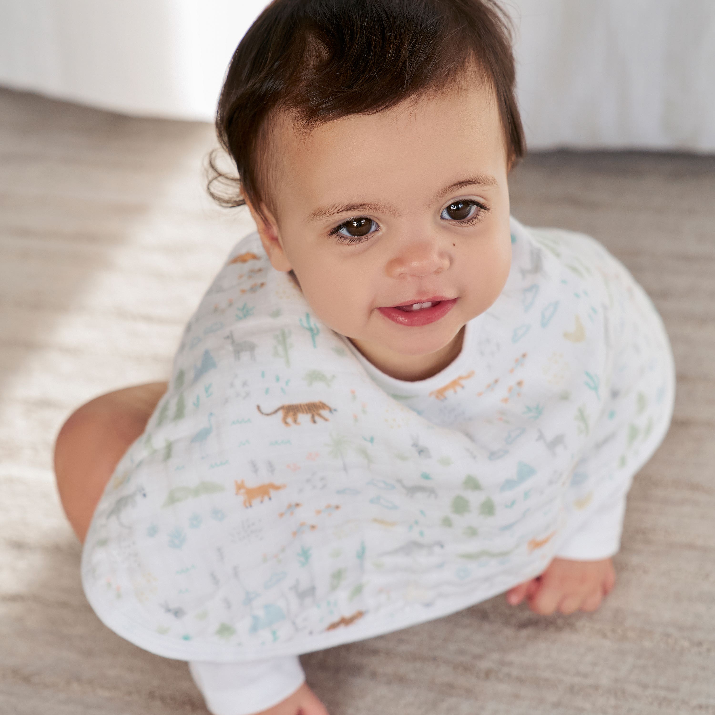 Essentials Cotton Muslin Burpy Bibs | aden + anais