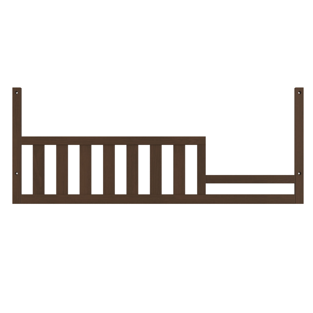 Toddler Guard Rail, Toasted Chestnut (F09554) | Crib Conversion Kit | HALO