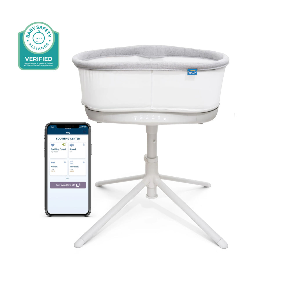 Smart Bassinet: HALO BassiNest® Connected Swivel Sleeper 3.0