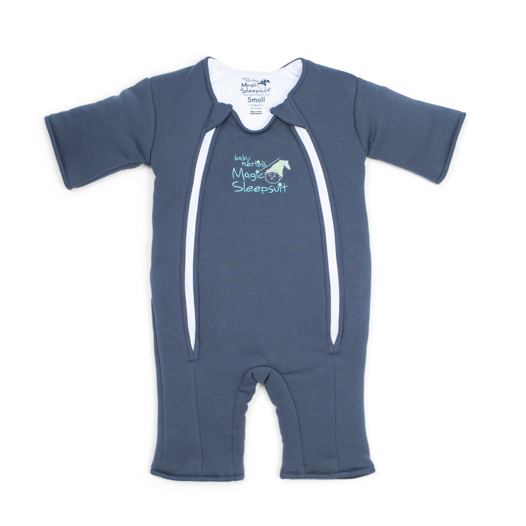 Navy Blue Baby Merlin’s Magic Sleepsuit – Premium 100% Cotton Baby ...