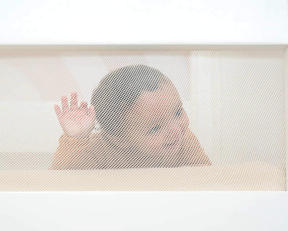 3-in-1 Convertible Full Size Wood Baby Cribs with Mesh Walls, White ...