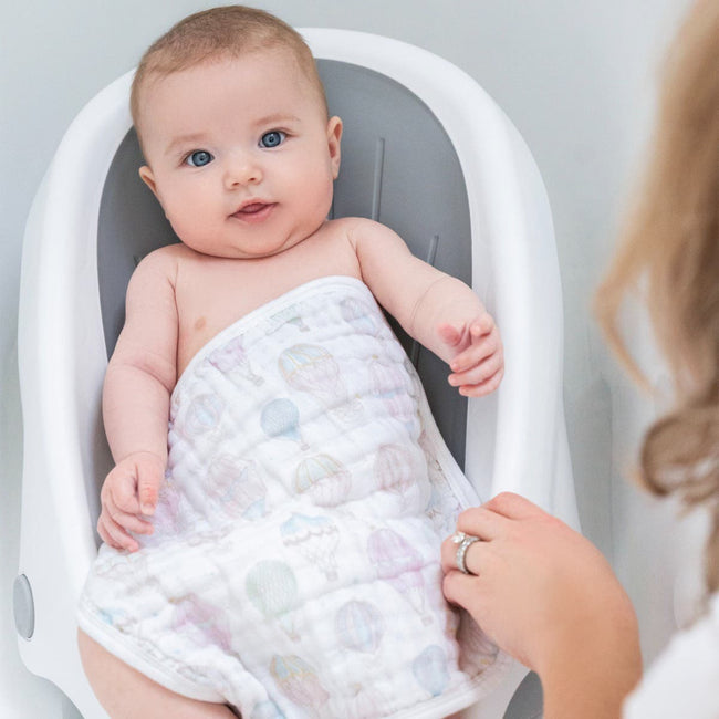 Country Floral Cotton Muslin Washcloths | aden + anais