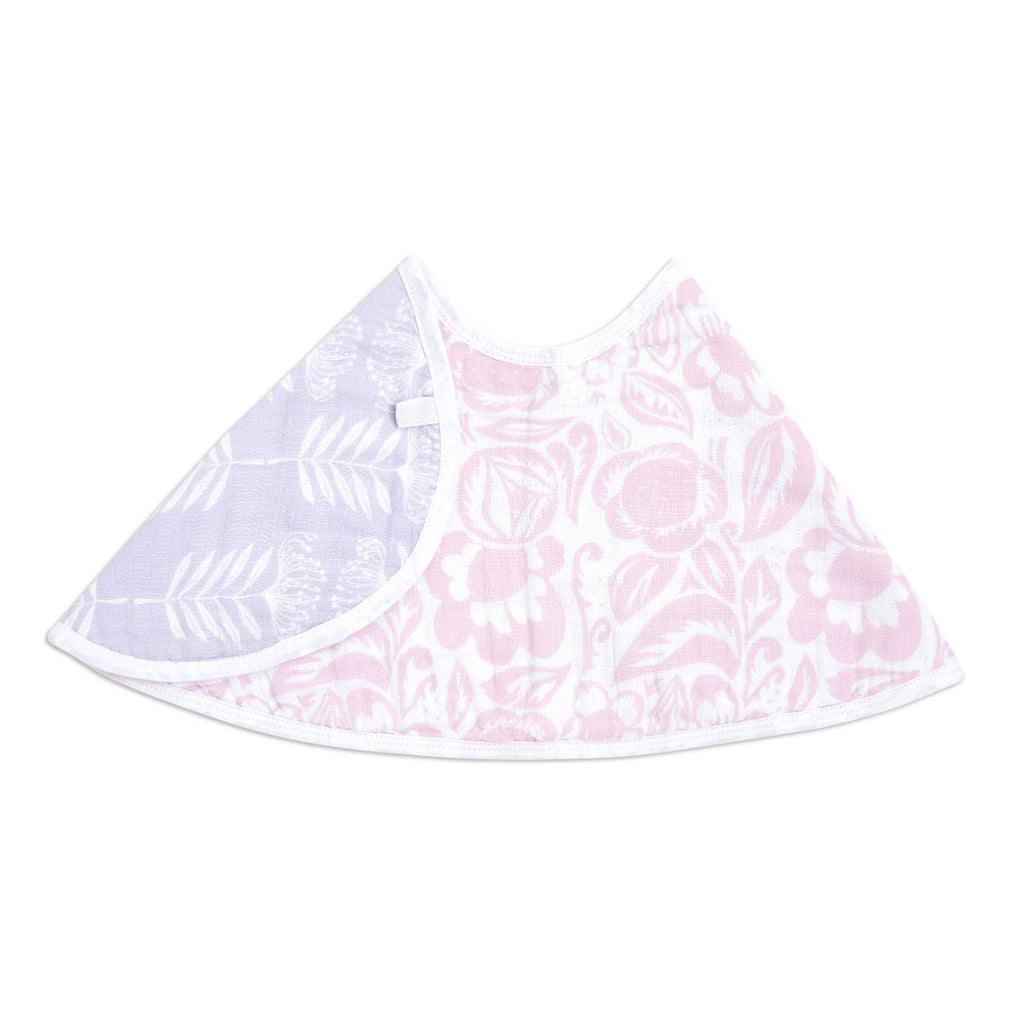 Damsel Cotton Muslin Burpy Bib | aden + anais