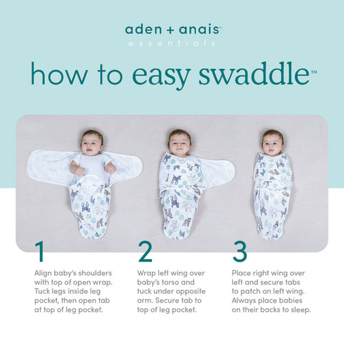 Harry Potter Easy Swaddle Wrap 3pk | aden + anais