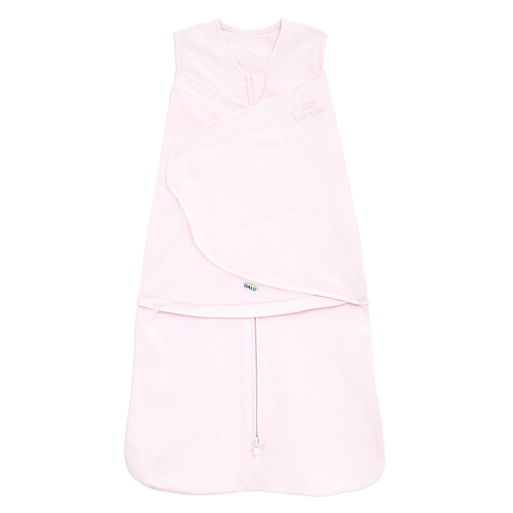 Pink Cotton Muslin Swaddle - Newborn | HALO